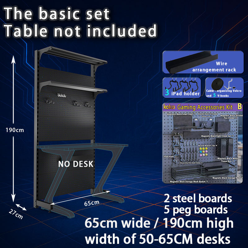 Night Aegis KOKO PegBoard - Elevate Your Gaming Setup